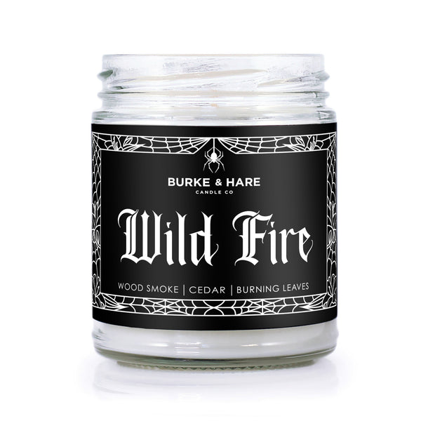 Wild Fire Scented Candle (Bonfire) – Burke & Hare Co