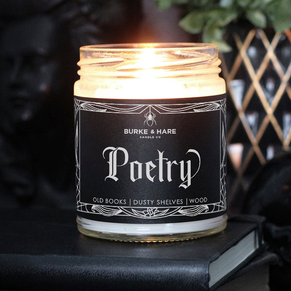 Library Scented Candle (Candles for Book Lovers) – Burke & Hare Co