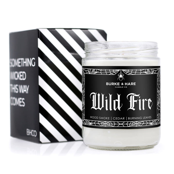 Full Size Wild Fire Scented Candle (Bonfire) – Burke & Hare Co