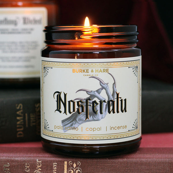 Nosferatu Candle (Palo Santo Scented) – Burke & Hare Co
